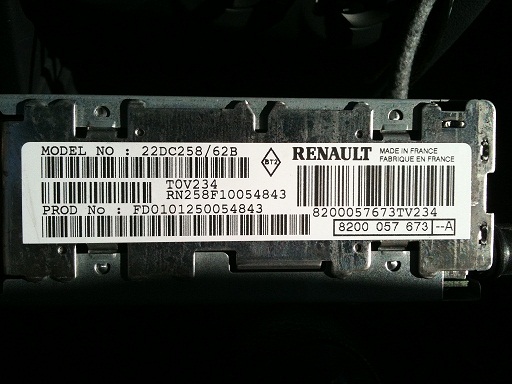 Archive through June 07, 2010 - Renault megane radio code - ecoustics.com
