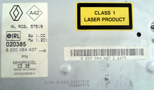 Need Renault Megan II Radio Code - ecoustics.com