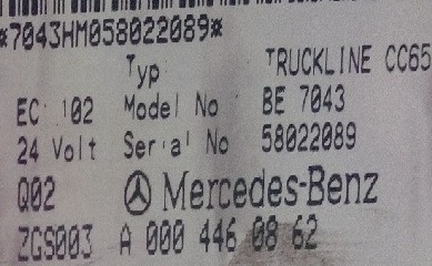 Becker Truckline CC65 CODE - ecoustics.com