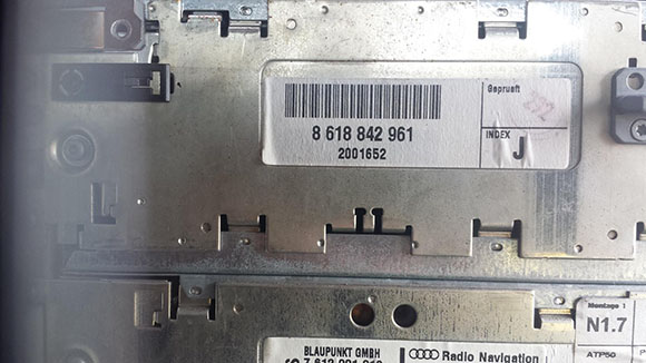 Help blaupunk gmbh Audi A4 B6 2003 - ecoustics.com