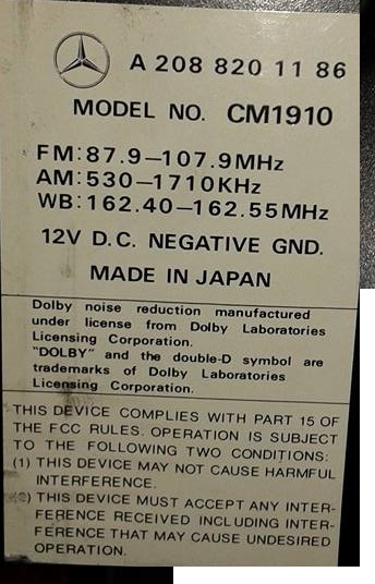 RADIO CODES - ecoustics.com