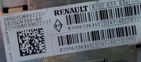 Radio Code Nissan Primastar / Renault - ecoustics.com