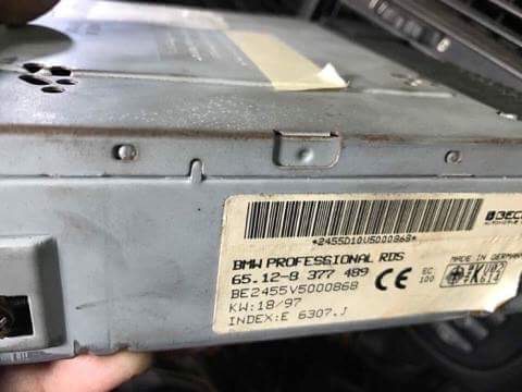 Code for BMW Professional RDS - ecoustics.com