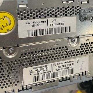 Vw bno881 code need VWZ1Z7J9096392 - ecoustics.com