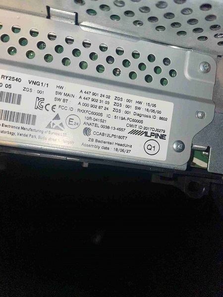 Mercedes vito w447 teyp code please - ecoustics.com