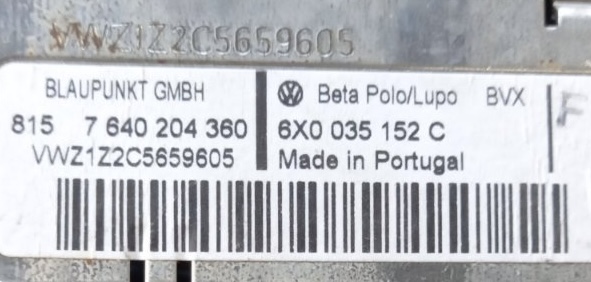 NEED CODE FOR BLAUPUNKT GMBH - ecoustics.com