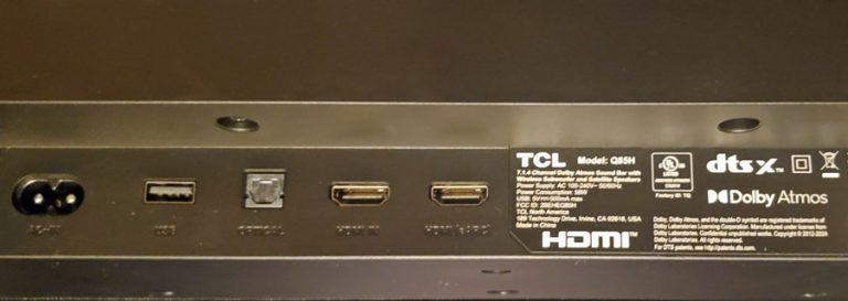TCL Q85H Dolby Atmos Soundbar Review - Real Immersive Sound for Less ...