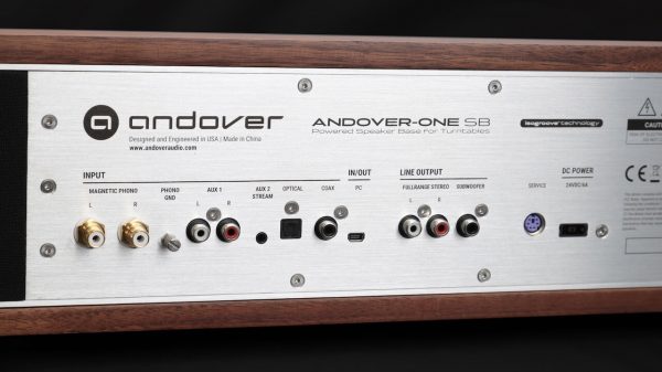 Andover-One SB Speaker Base Launches: All-in-One Hi-Fi for Turntable ...