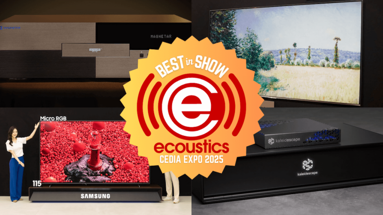 Best Home Theater Systems at CEDIA Expo 2025 - eCoustics Best in Show Awards - ecoustics.com