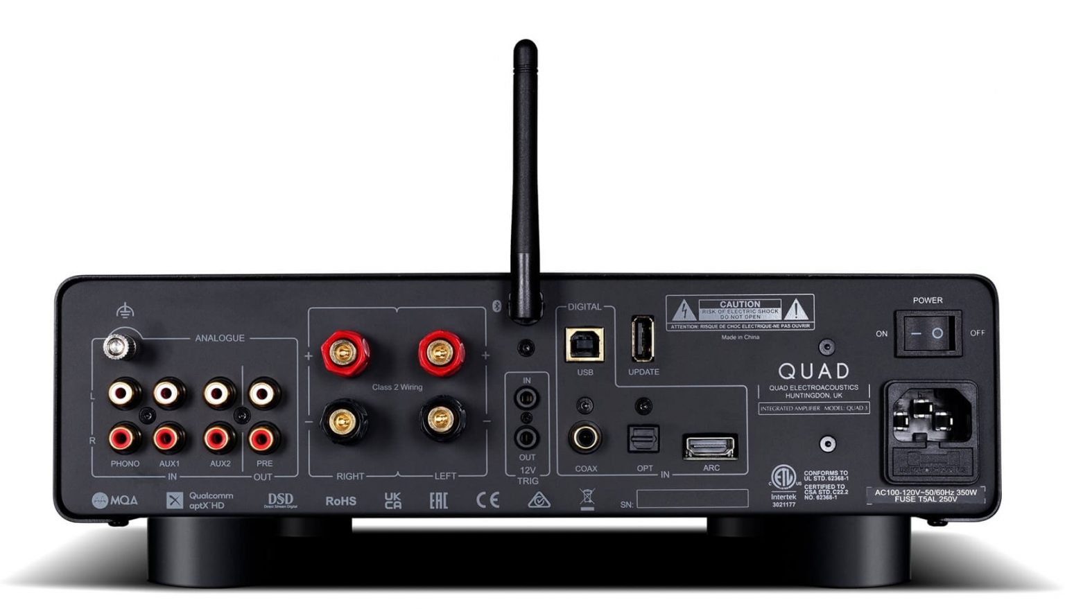 Quad 3 Integrated Amp Arrives Dressed Like It’s 1961, But Packs Modern ...