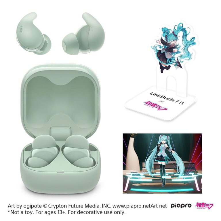 Sony Launches LinkBuds Fit Green Hatsune Miku Limited Edition Earbuds ...